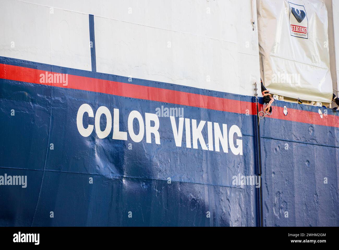 Sandefjord, Norway - August 10 2022: Roro passenger ferry Color Viking ...