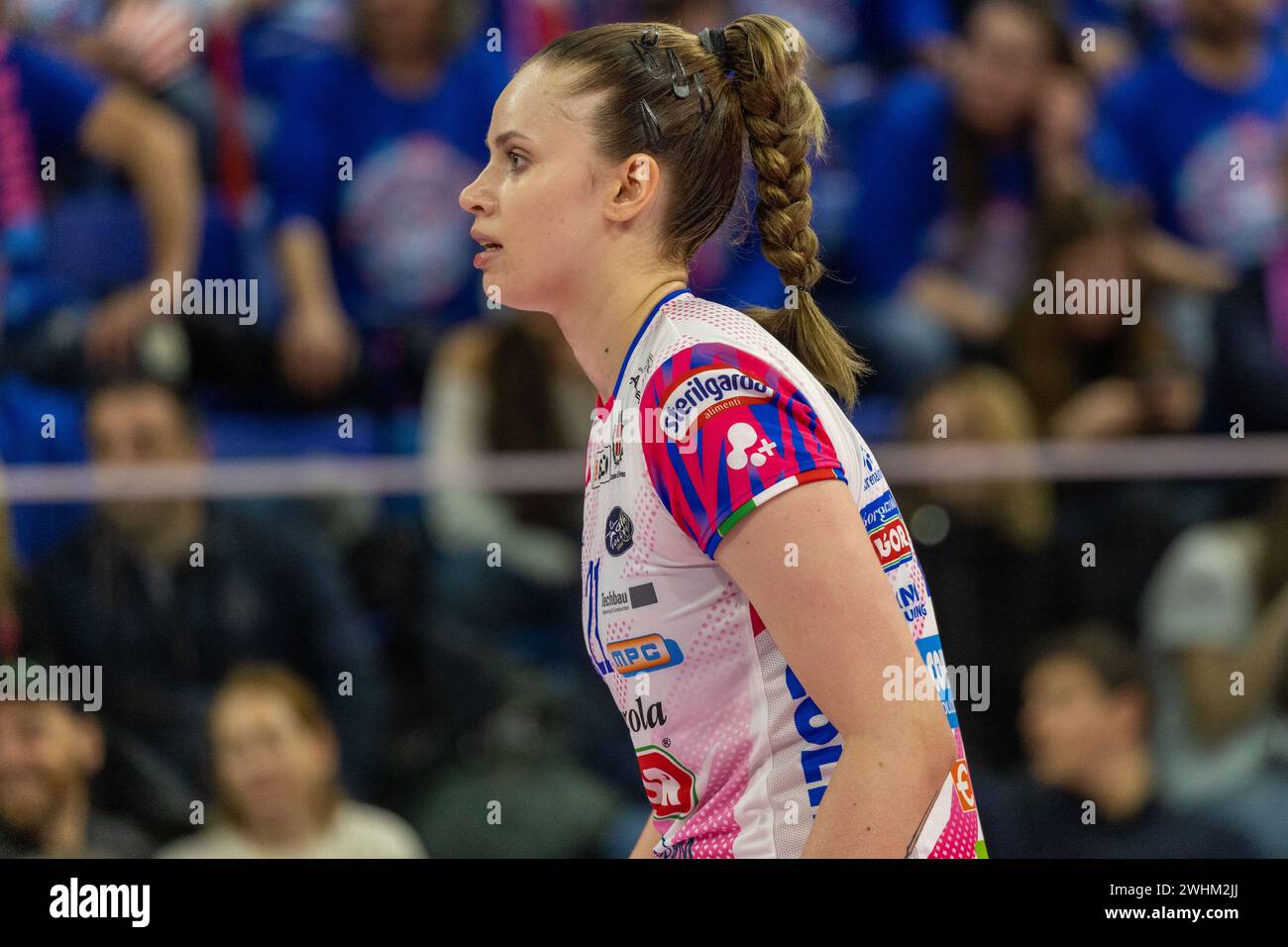 Milan, Italy. 10th Feb, 2024. Vita Akimova (Igor Novara) during Allianz ...