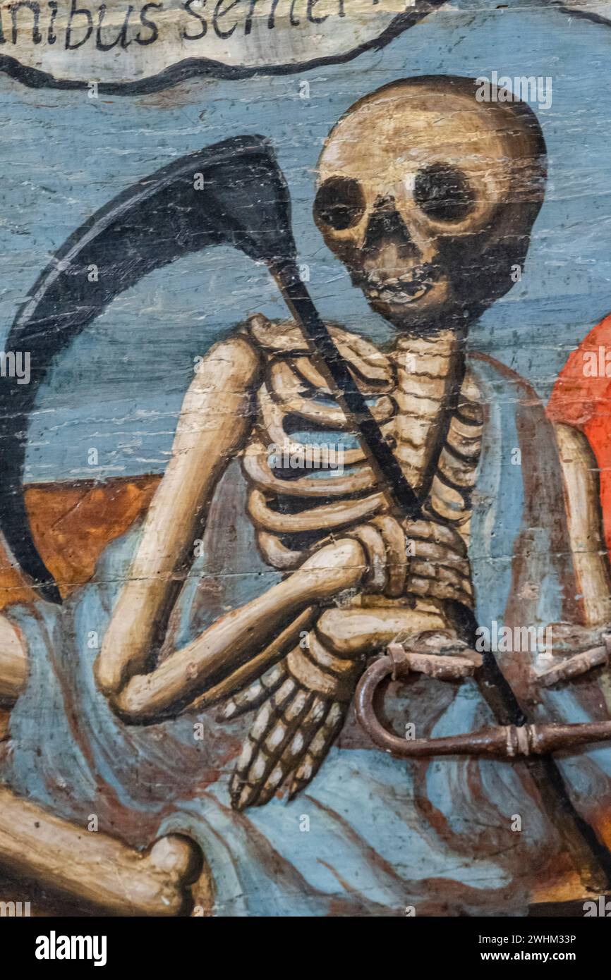 Death with scythe Stock Photo - Alamy