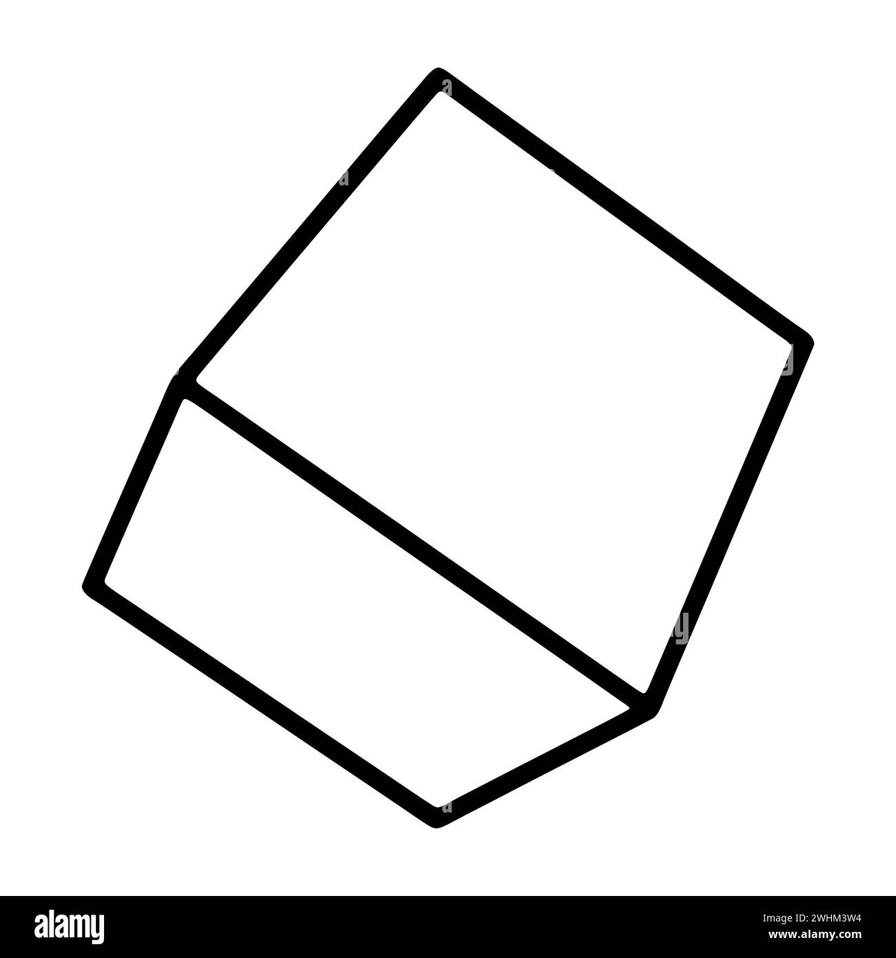 Vector polygon background design Black and White Stock Photos & Images ...