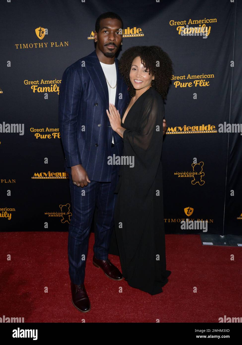 Hollywood, California, USA. 09th Feb, 2024. Khris Davis and Jasmine ...