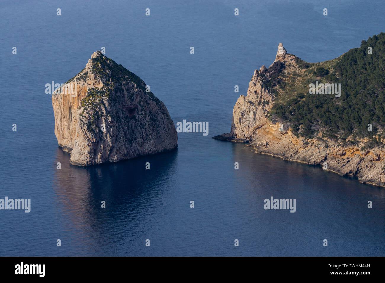 Islote de Es Colomer Stock Photo - Alamy