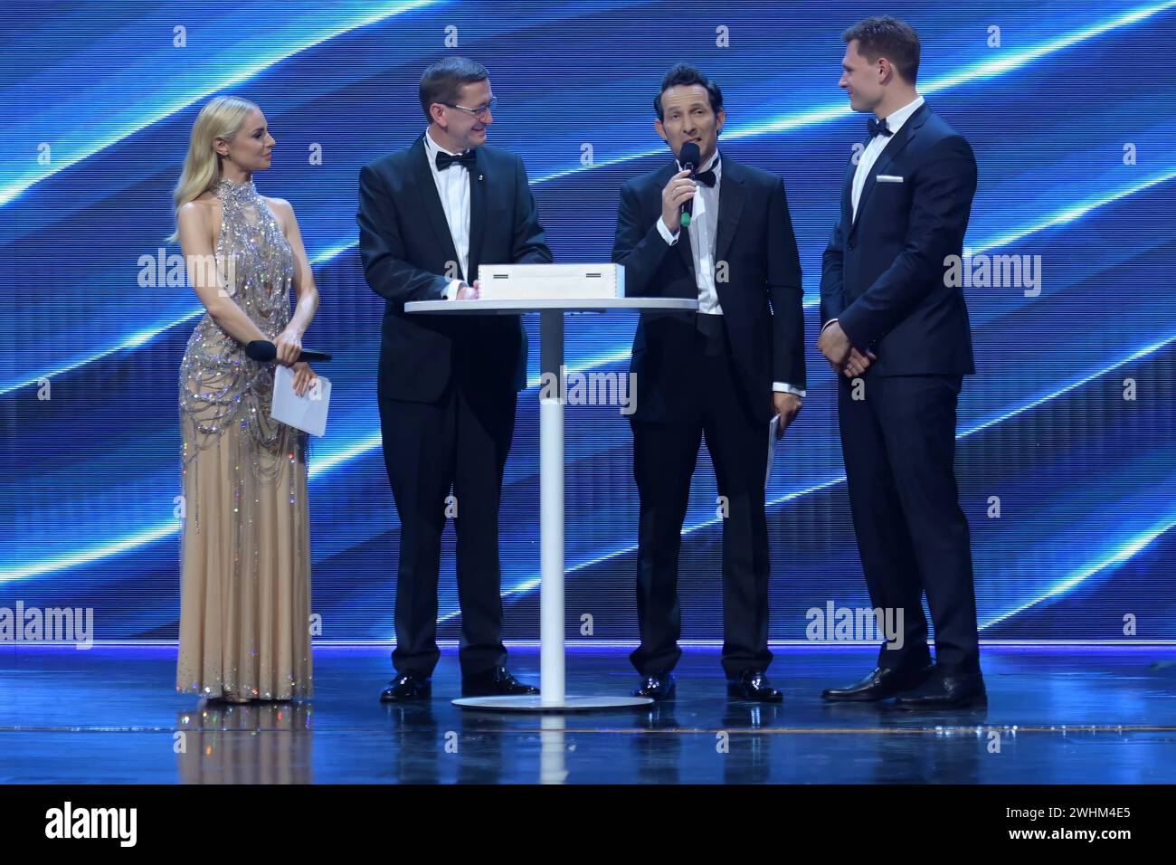 Galanacht des Sports, im Brucknerhaus in Linz, am 09.02.2024. Die ...