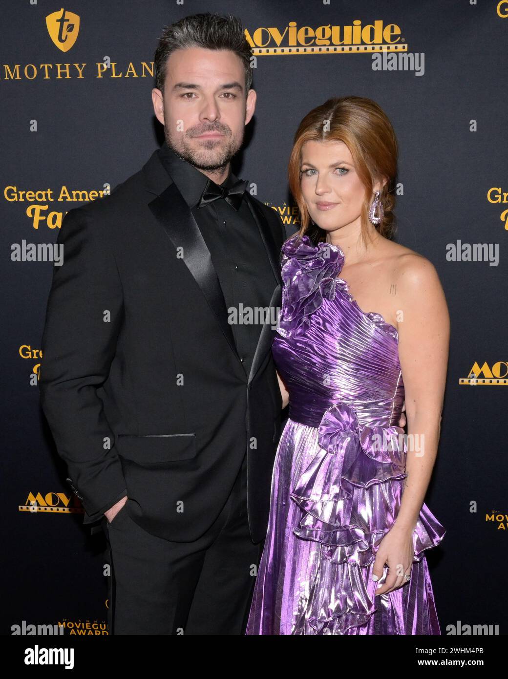 Hollywood, California, USA. 09th Feb, 2024. Jesse Hutch and Loreili ...
