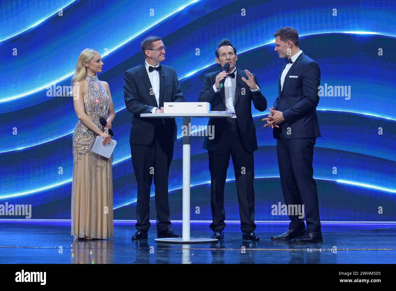 Galanacht des Sports, im Brucknerhaus in Linz, am 09.02.2024. Die ...