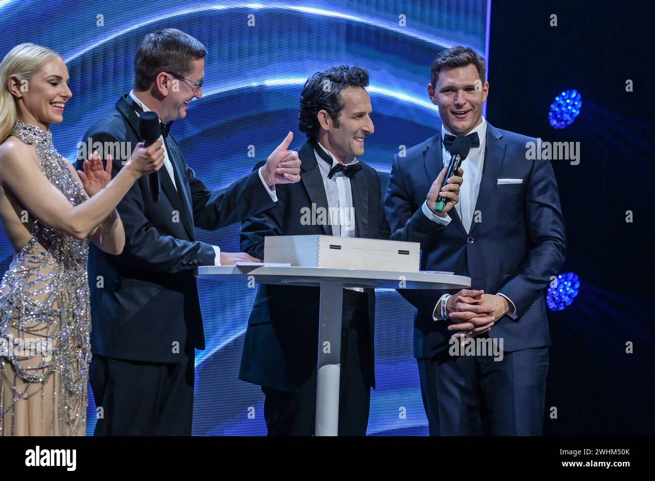 Galanacht des Sports, im Brucknerhaus in Linz, am 09.02.2024. Die ...