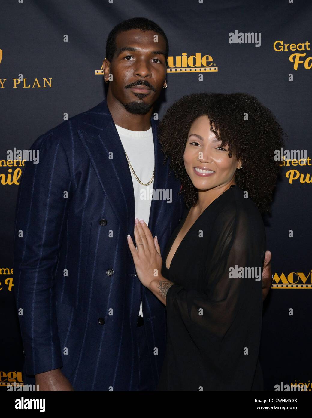 Hollywood, California, USA. 09th Feb, 2024. Khris Davis and Jasmine ...