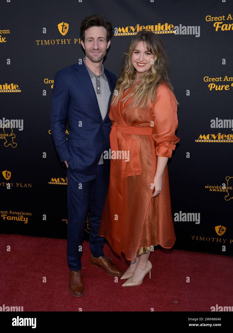 February 9, 2024, Hollywood, California, United States: Jason Burkey ...