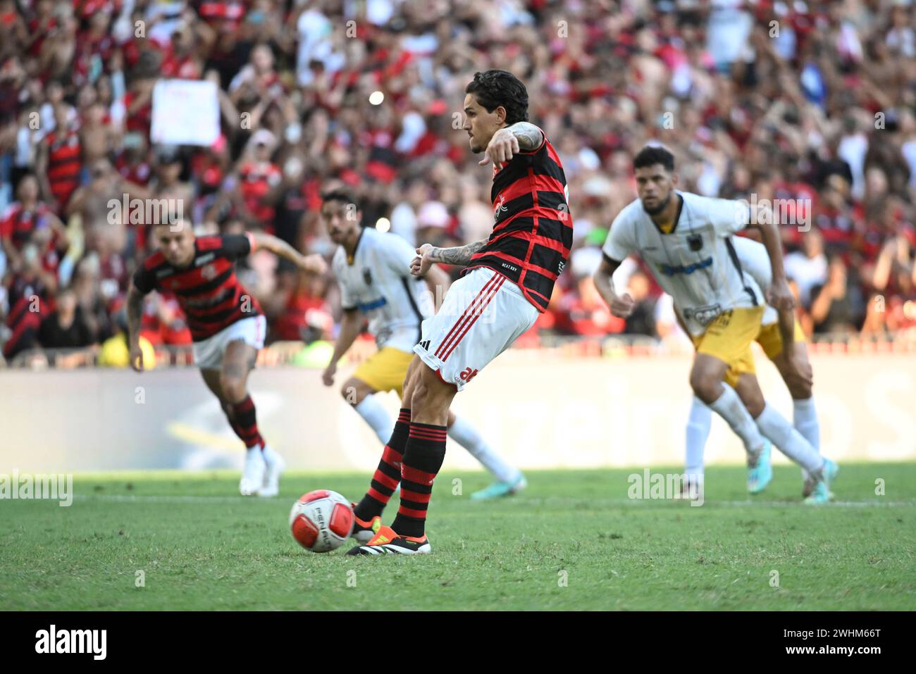 Rio de Janeiro,Brazil. 10 Februery 2024 Brazilian Football Championship ...