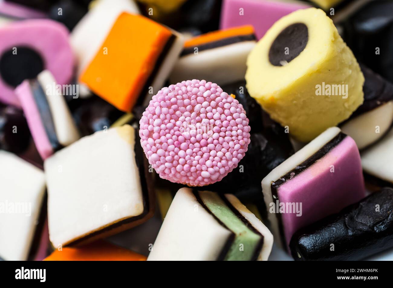 Confectionery Dutch licorice Stock Photo - Alamy