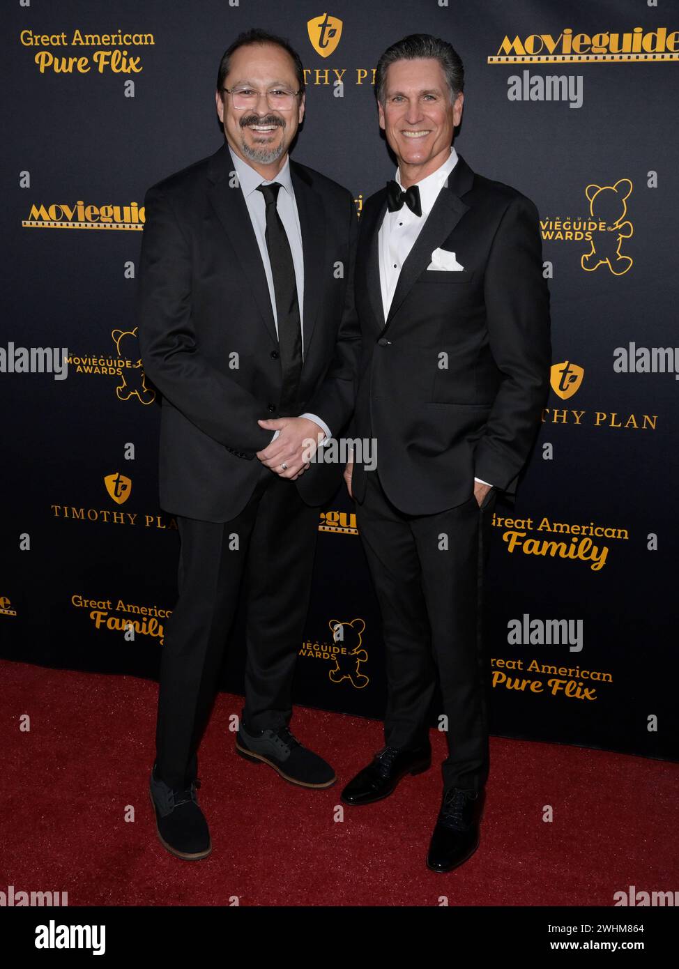 Hollywood, California, USA. 09th Feb, 2024. Rick Telles and Mark Ciardi ...