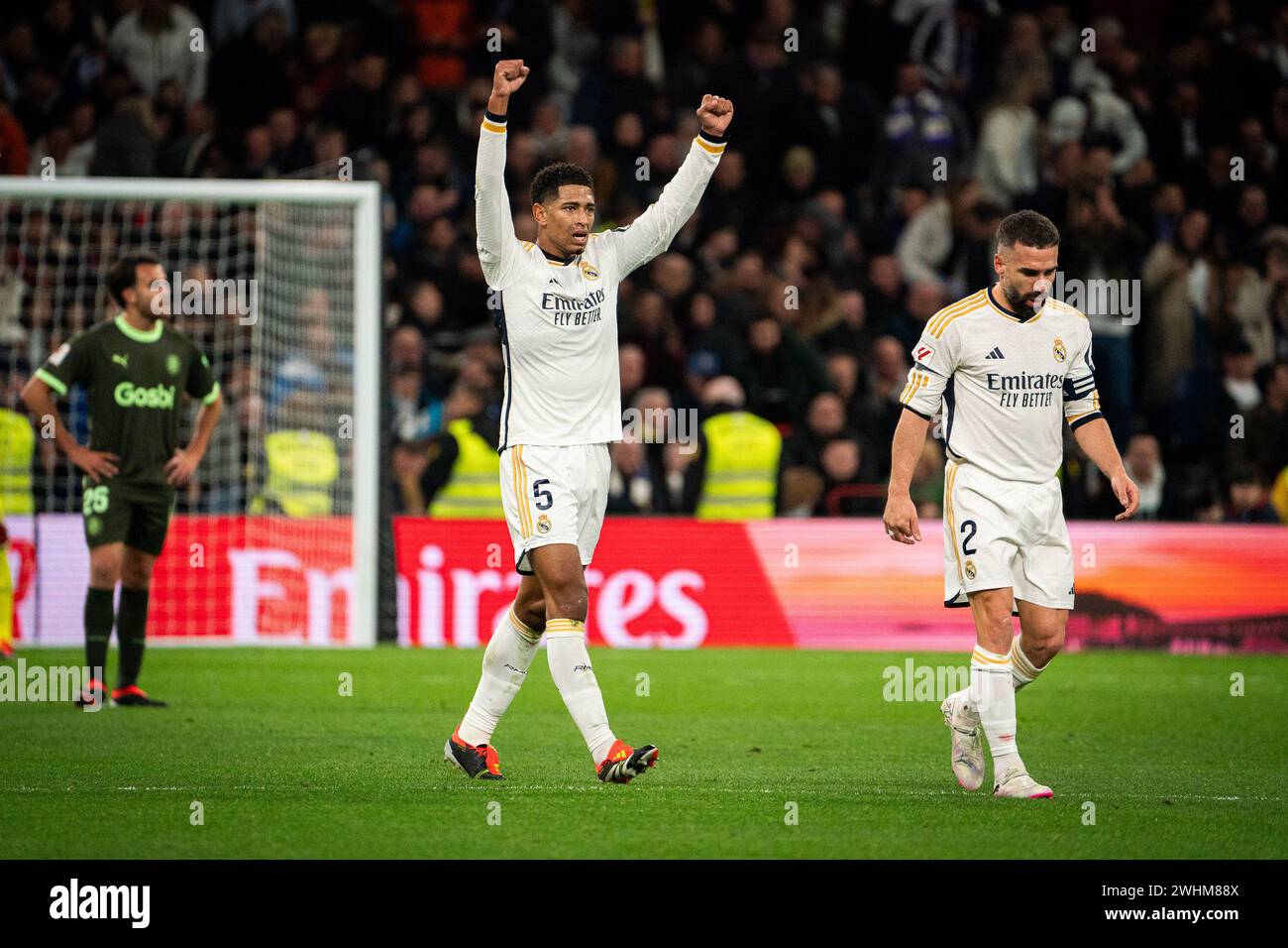 10th February 2024; Santiago Bernabeu Stadium, Madrid, Spain, Spanish ...