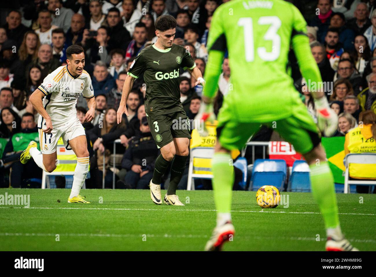 10th February 2024; Santiago Bernabeu Stadium, Madrid, Spain, Spanish La Liga Football, Real ...