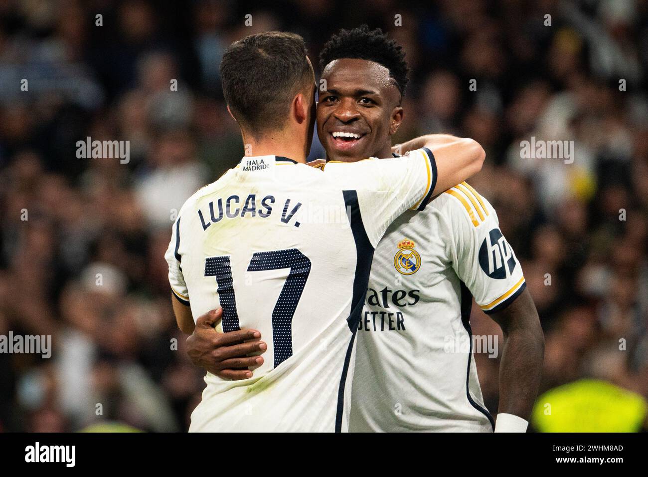 10th February 2024; Santiago Bernabeu Stadium, Madrid, Spain, Spanish ...