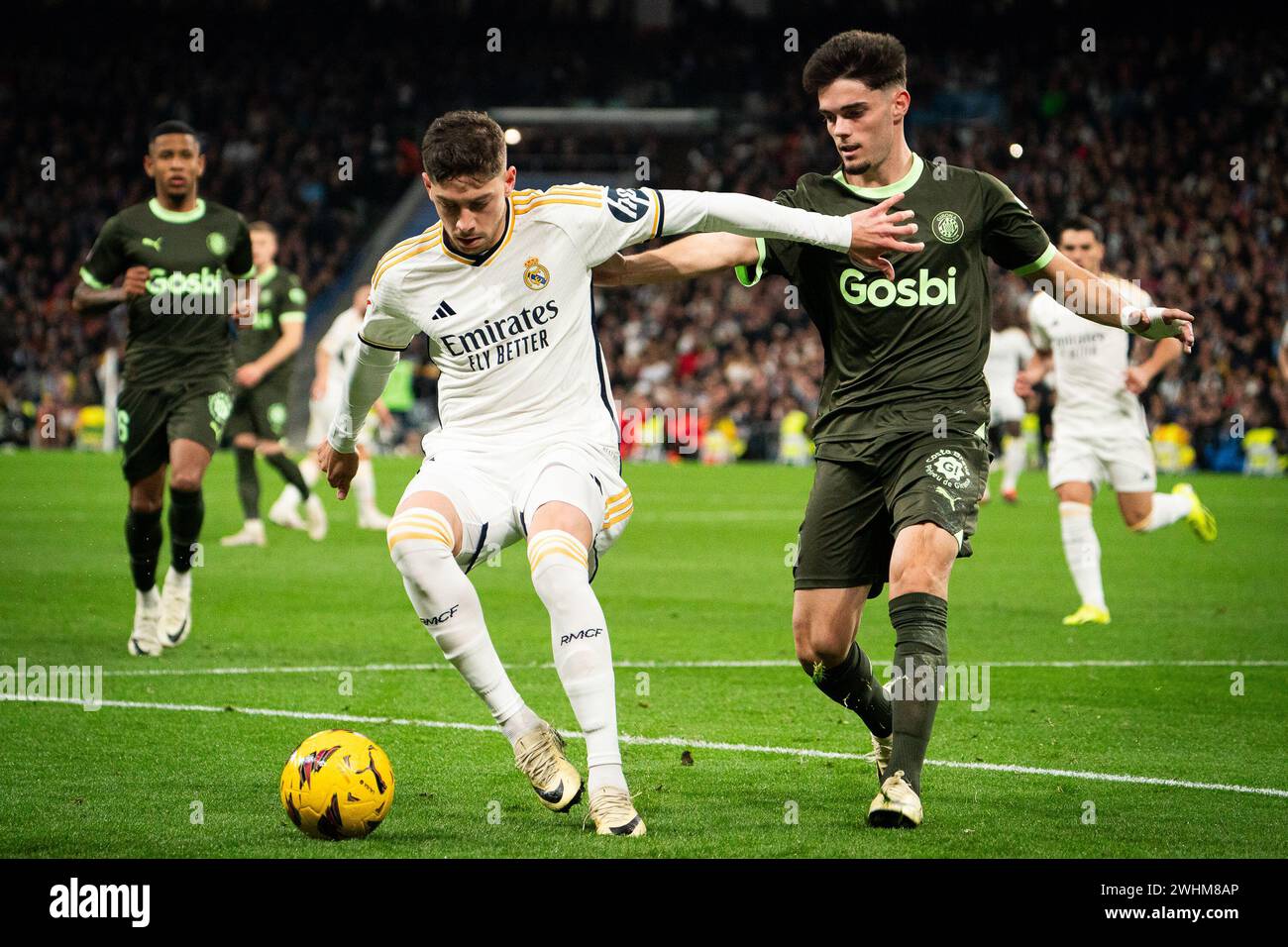 10th February 2024; Santiago Bernabeu Stadium, Madrid, Spain, Spanish La Liga Football, Real ...