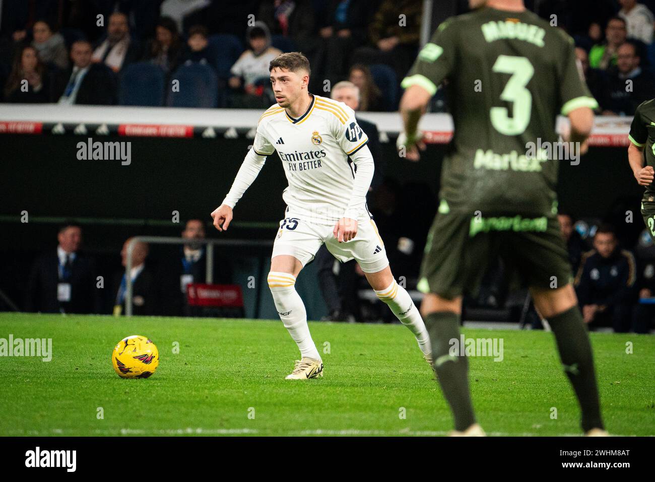 10th February 2024; Santiago Bernabeu Stadium, Madrid, Spain, Spanish ...