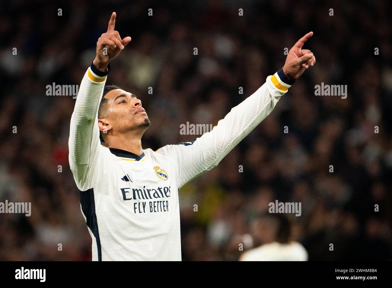 10th February 2024; Santiago Bernabeu Stadium, Madrid, Spain, Spanish ...