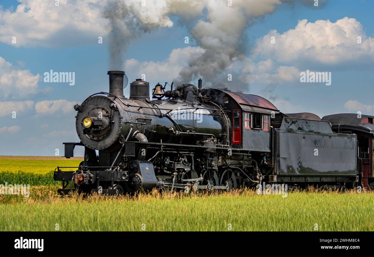 Us vintage passenger train hi-res stock photography and images - Alamy