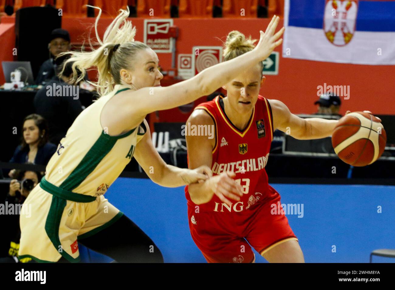 BELÉM, PA - 10.02.2024: AUSTRÁLIA X ALEMANHA - Australia x Germany game ...