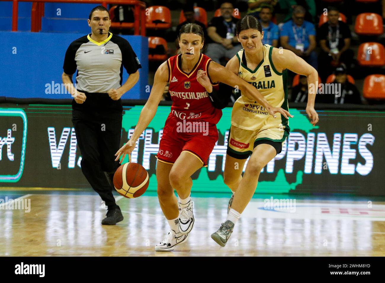 BELÉM, PA - 10.02.2024: AUSTRÁLIA X ALEMANHA - Australia x Germany game ...