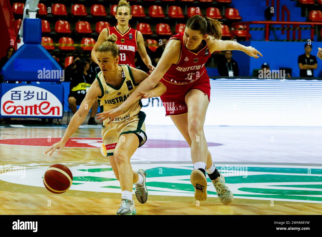 BELÉM, PA - 10.02.2024: AUSTRÁLIA X ALEMANHA - Australia x Germany game ...