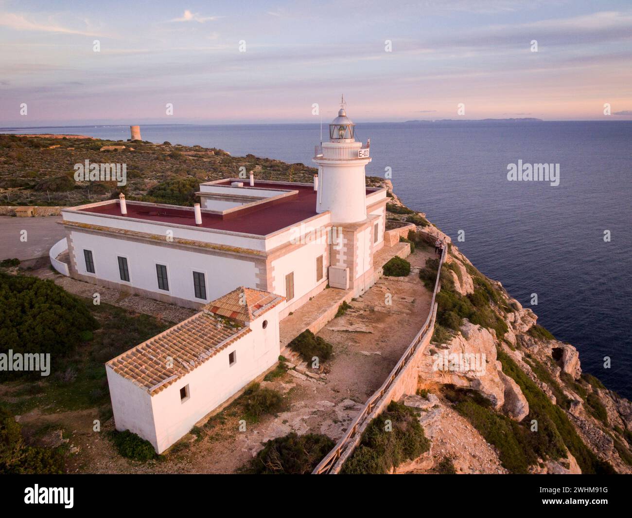 Lighthouse of Cap Blanc Built in 1862 Stock Photo - Alamy