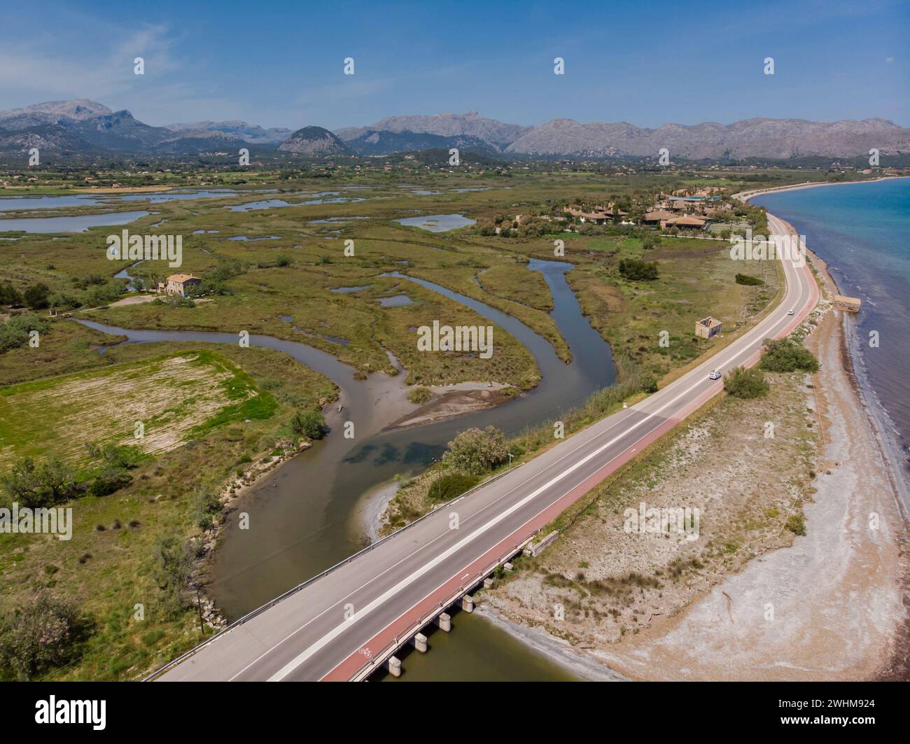 Can Cap de Bou beach Stock Photo - Alamy