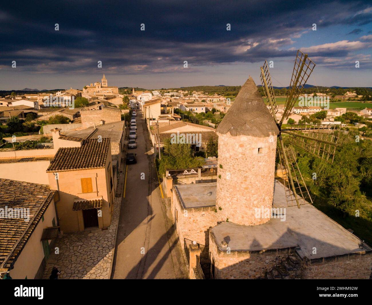 Traditional flour mill Stock Photo - Alamy