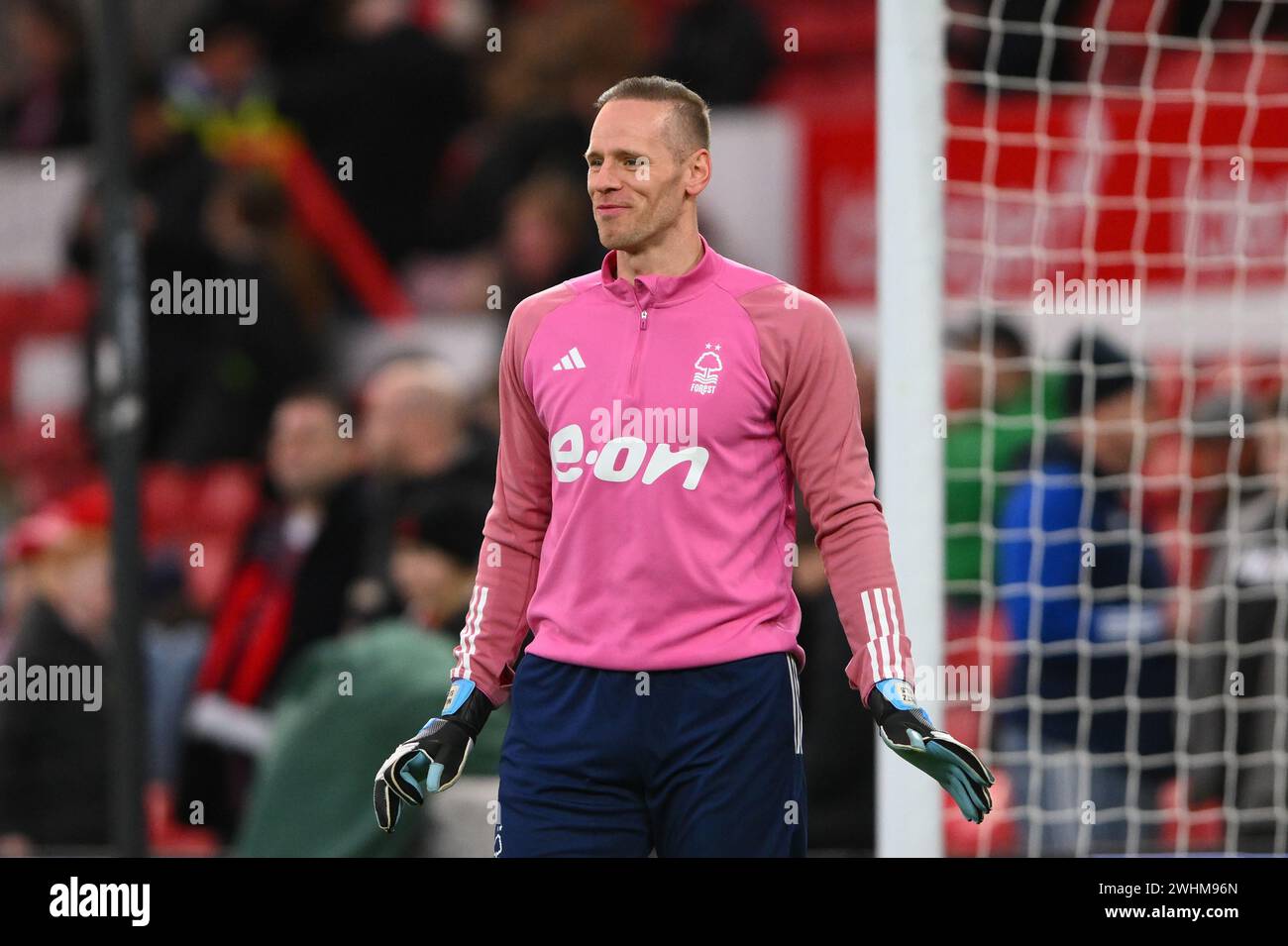 Matz Sels, Nottingham Forest goalkeeper during the Premier League match ...