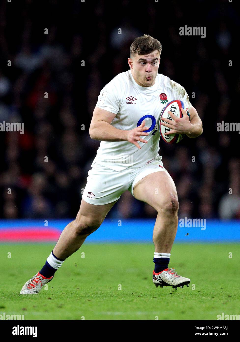 London, England. 10th February, 2024. England's Theo Dan during the ...