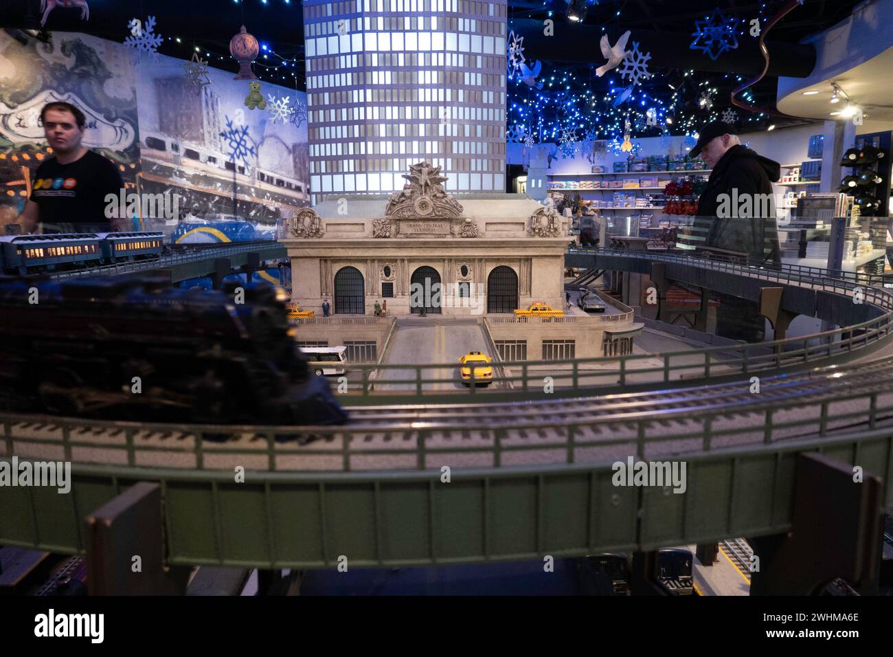 Annual Holiday Toy Train Display is a Popular Attraction in the Transit ...