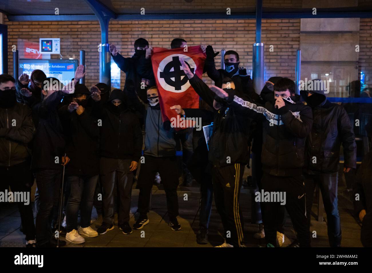 Neo nazi flag flag hi-res stock photography and images - Alamy