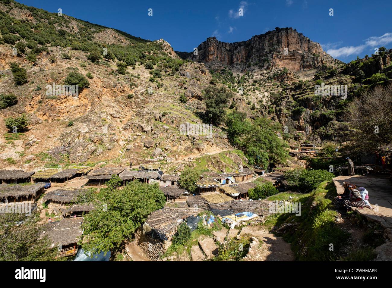 Sources of Oum Rabia Stock Photo - Alamy