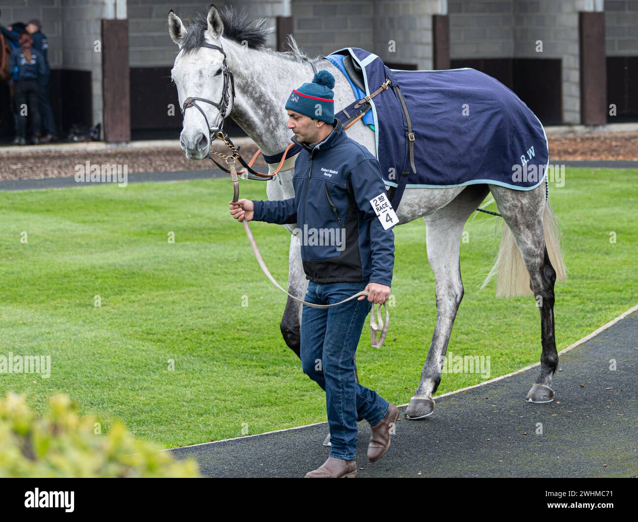 Second race at Wincanton March 2nd 2022 run over fences Stock Photo - Alamy
