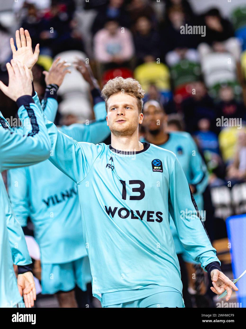 London Lions play Wolves Vilnius in the group stages of Eurocup at the ...