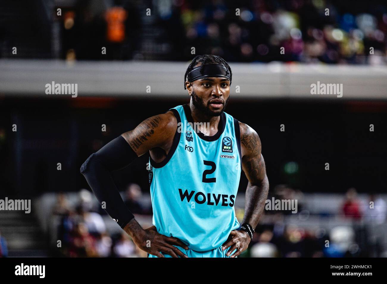 London Lions play Wolves Vilnius in the group stages of Eurocup at the ...