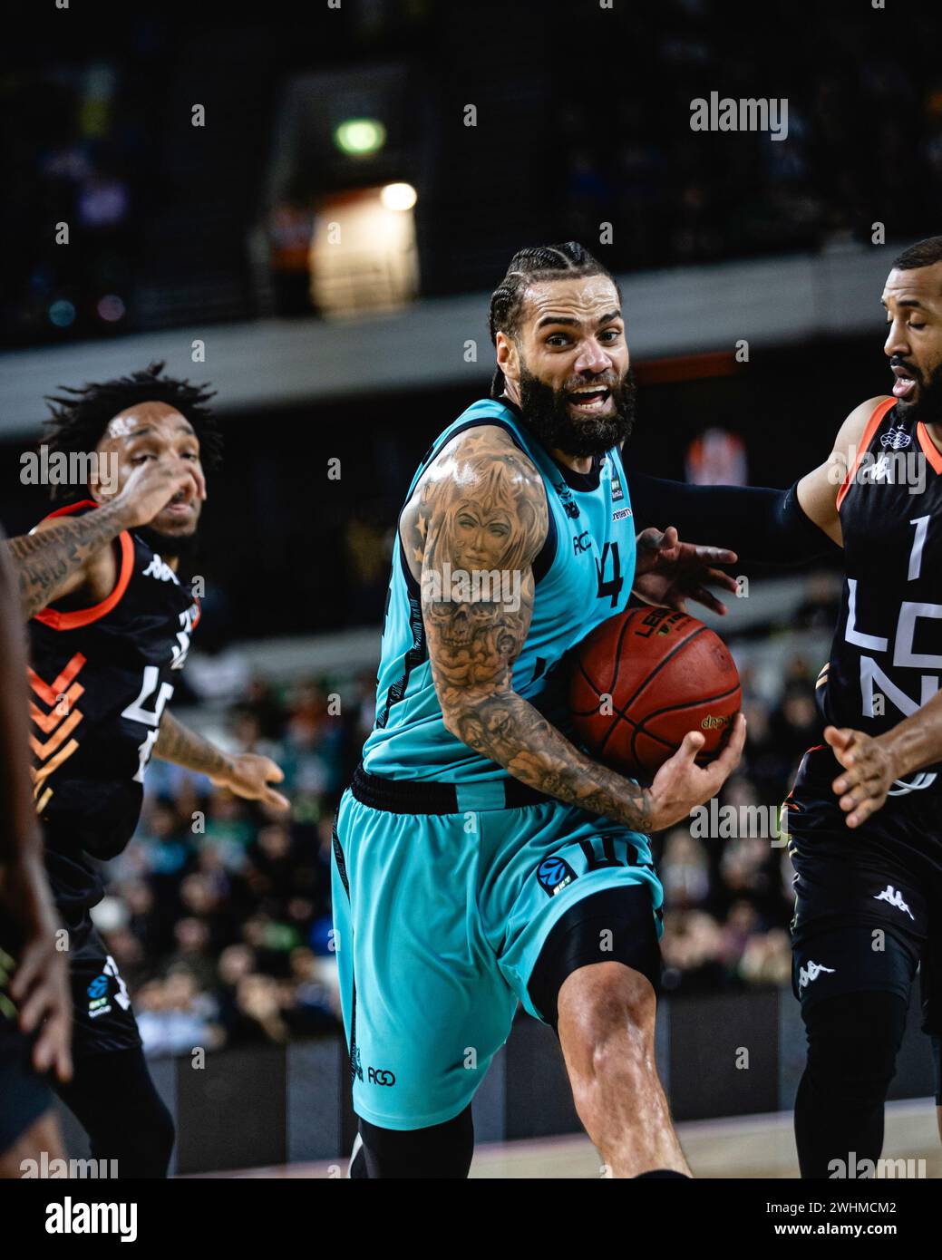 London Lions play Wolves Vilnius in the group stages of Eurocup at the ...