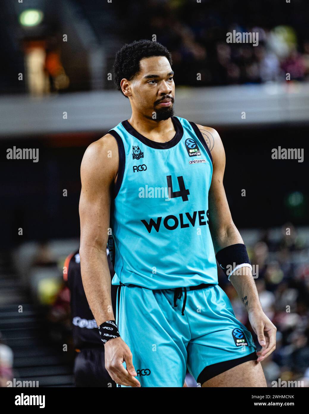 London Lions play Wolves Vilnius in the group stages of Eurocup at the ...