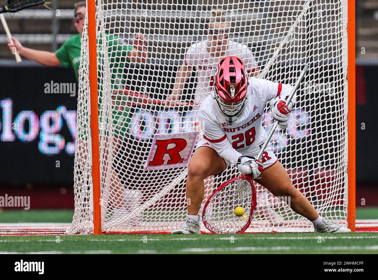 Piscataway, NJ, USA. 10th Feb, 2024. Rutgers goalie Sophia Cardello (28 ...