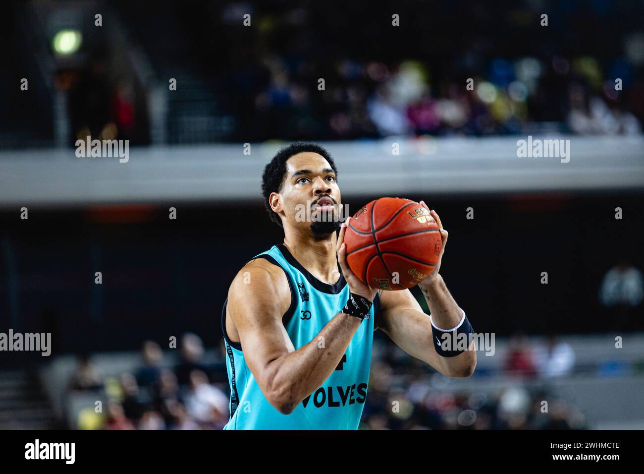 London Lions play Wolves Vilnius in the group stages of Eurocup at the ...