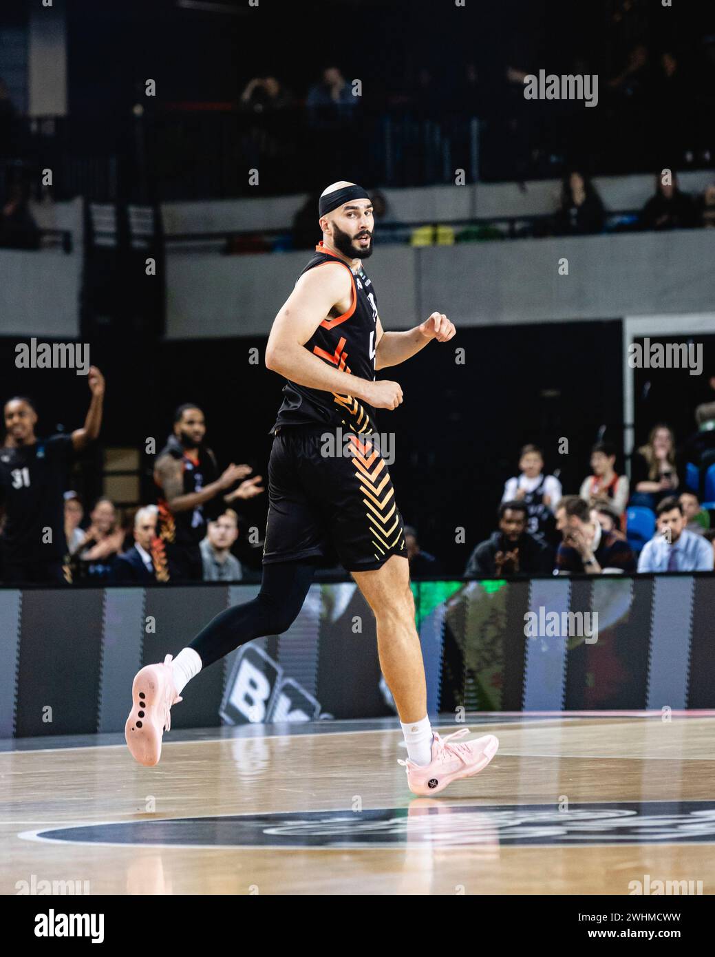 London Lions play Wolves Vilnius in the group stages of Eurocup at the ...