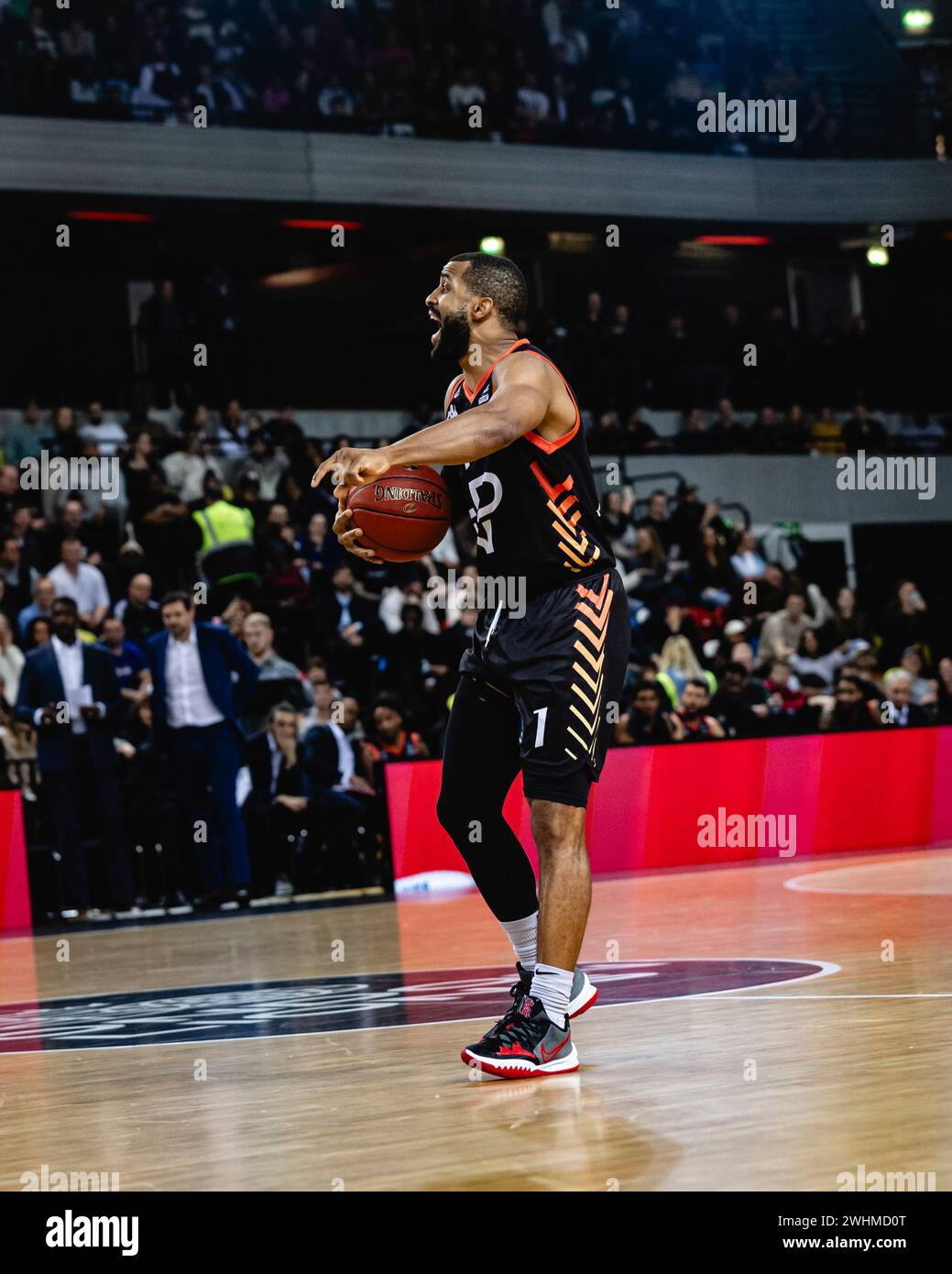 London Lions play Wolves Vilnius in the group stages of Eurocup at the ...