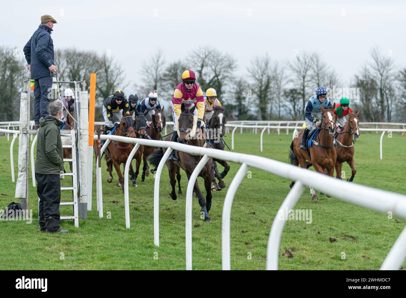 Fourth race at Wincanton, March 2nd, 2022 Stock Photo - Alamy
