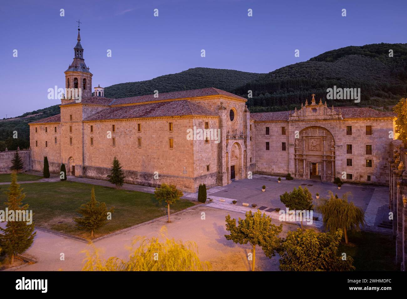 Real Monasterio de San MillÃ¡n de Yuso Stock Photo - Alamy