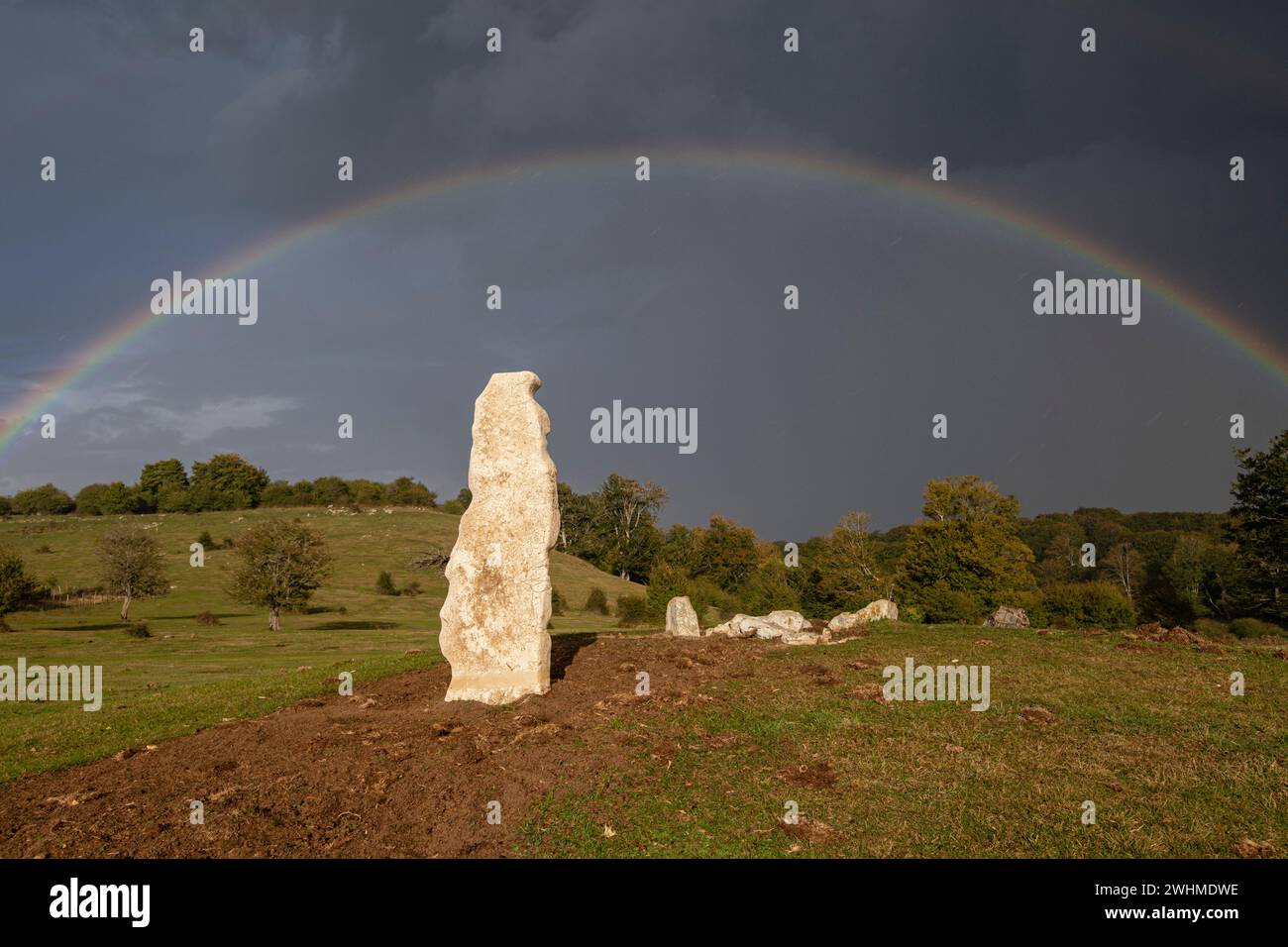 Dolmen structures hi-res stock photography and images - Alamy