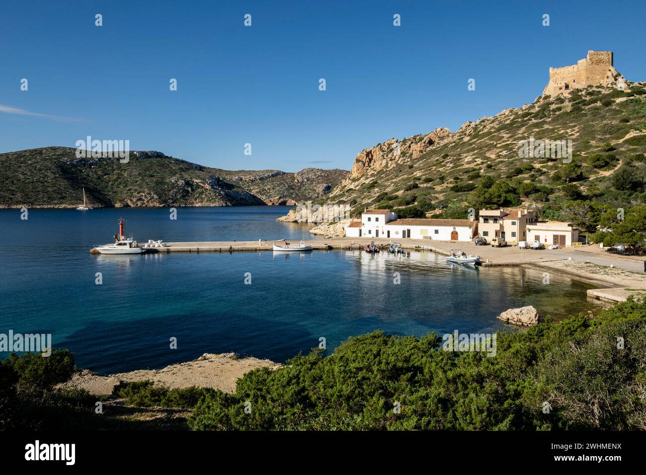 Parque nacional maritimo terrestre de cabrera hi-res stock photography ...