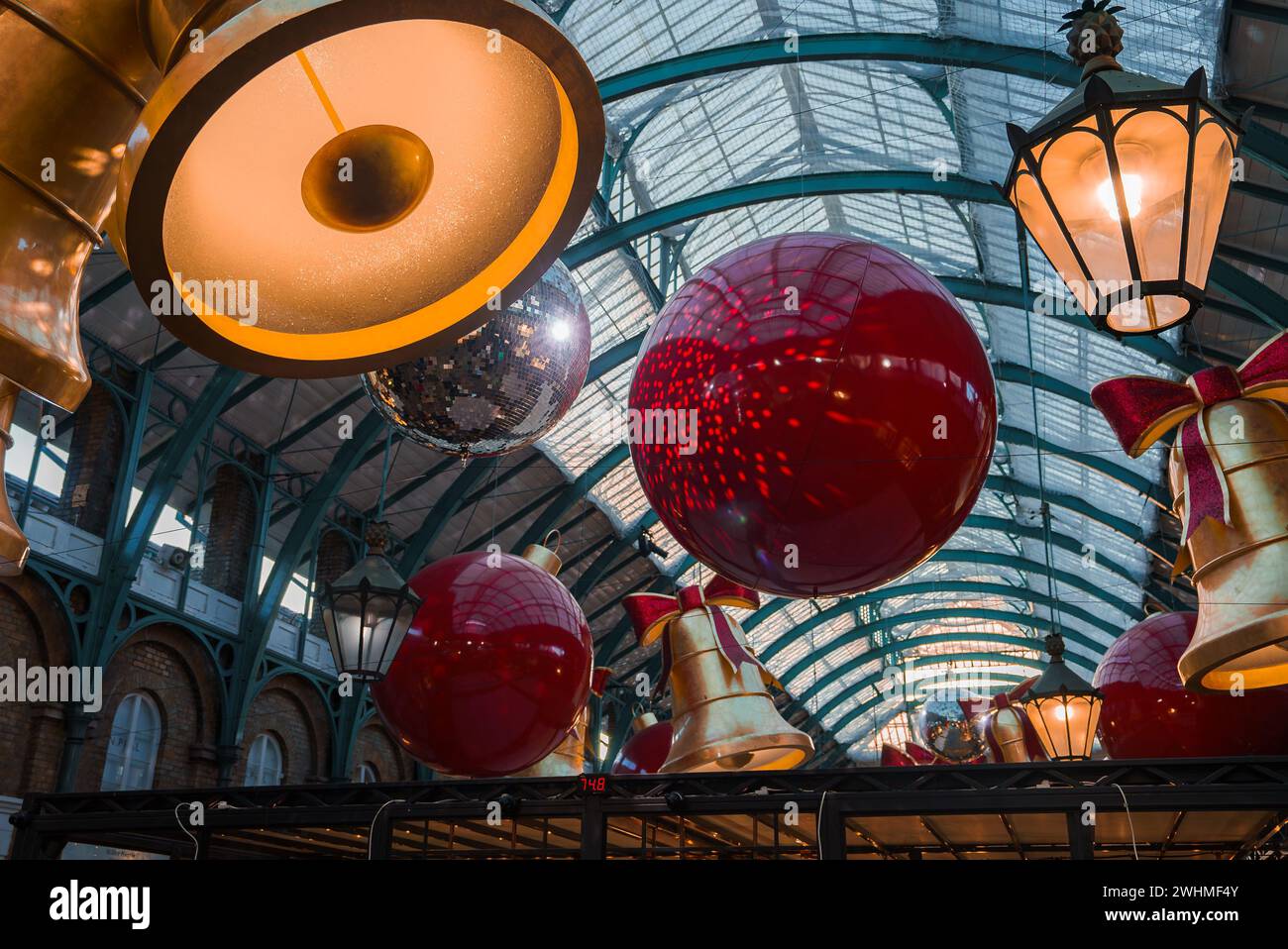 Experience the Christmas Spirit with Shiny Baubles and Bells in Covent ...