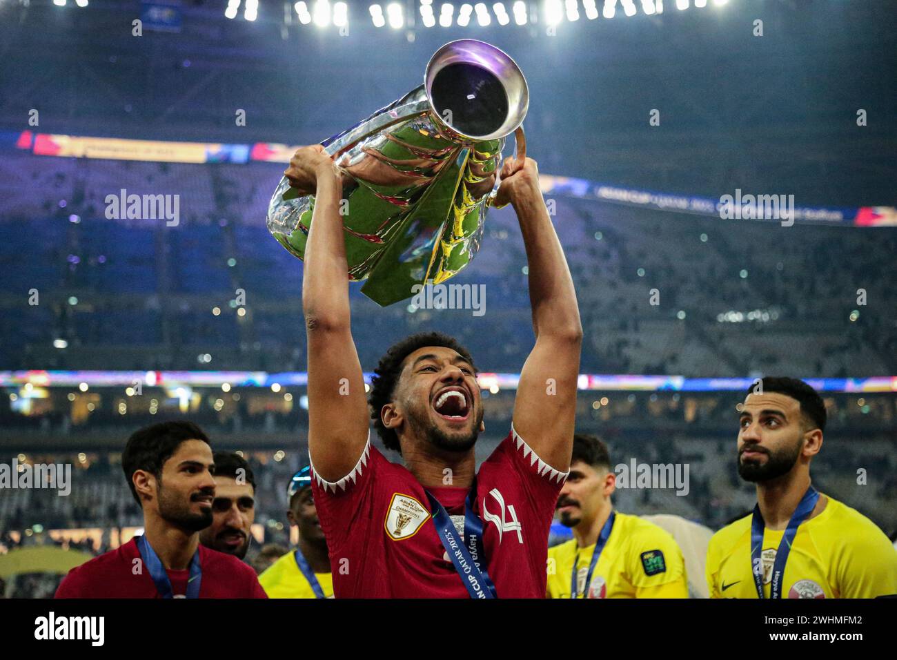 Doha, Qatar, 10 Feb 2024, AFC Asian Cup Qatar 2023 Final: Qatar 3-1 ...