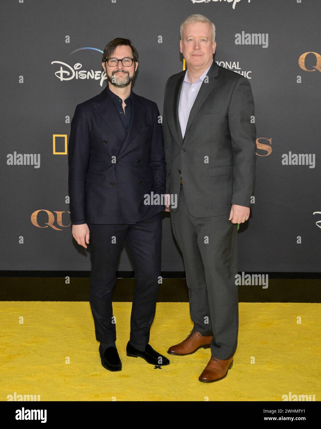 Los Angeles, California, USA. 08th Feb, 2024. Nathan Lump and David ...