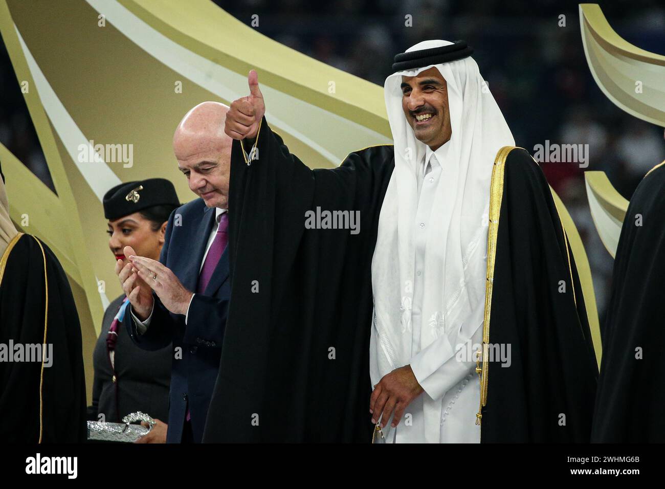 Doha, Qatar, 10 Feb 2024, AFC Asian Cup Qatar 2023 Final: Qatar 3-1 ...